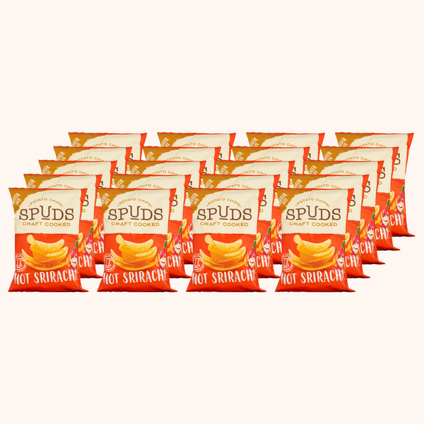 Roselle Potato Crisps – Spuds Hot Sriracha | Call the Company – Call The Company